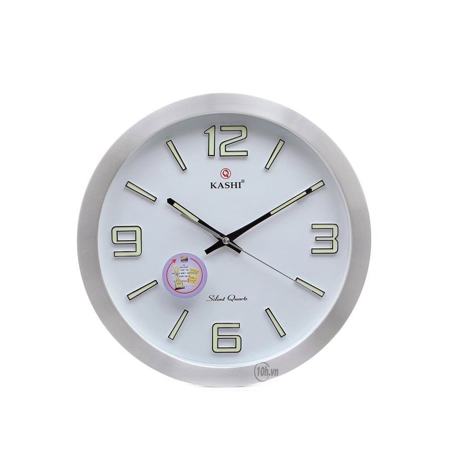 Đồng hồ treo tường vành nhôm K707 – Đồng Hồ Quách Gia - Ưu Đãi Giá Tốt