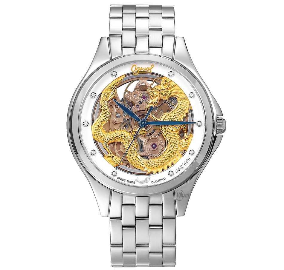 đồng hồ nam Ogival OG829-65AG – Đồng Hồ Quách Gia