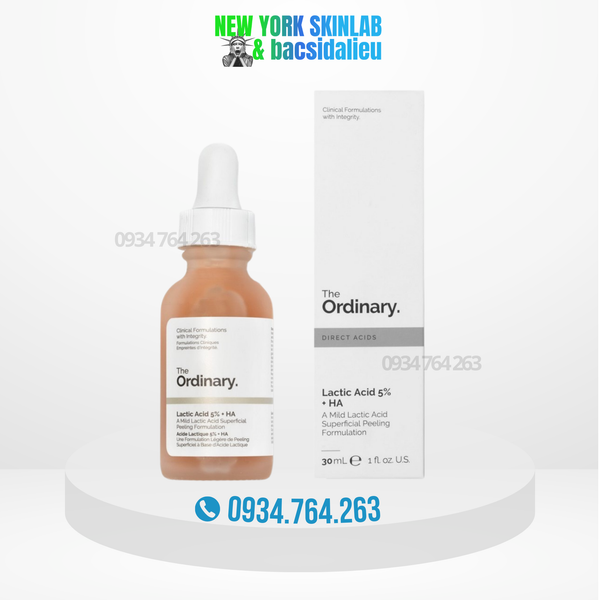 The Ordinary Lactic Acid 5% + HA – Tẩy Da Chết Dịu Nhẹ & Dưỡng ẨmThe ...