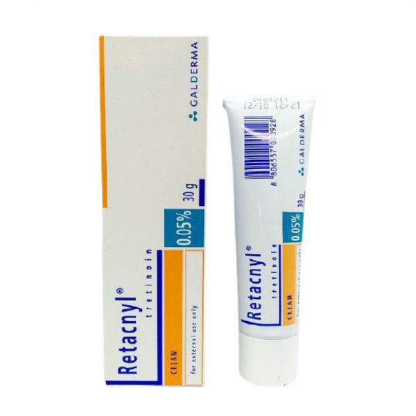 [Hết] Tretinoin Retacnyl cream USP (30g) tretinol 0.05 - 0.025% tre Ấn ...