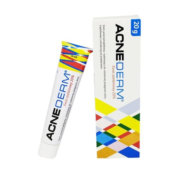 [tạm hết] Acnederm cream (20g) kem trị thâm mụn azelaic acid 20% - mờ ...