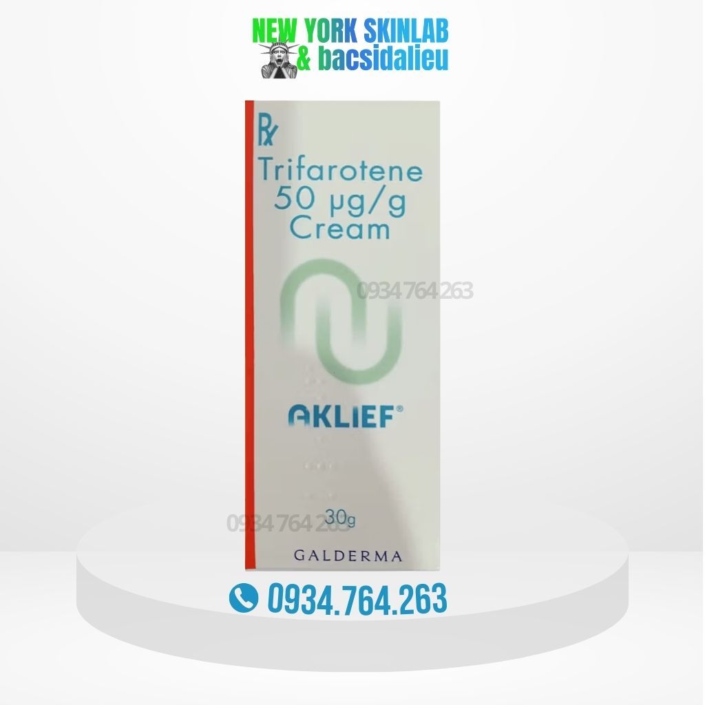 [sẵn] Aklief 0.005 Cream (30g) Trifarotene 0.005% – Kem Trị Mụn, Chống ...