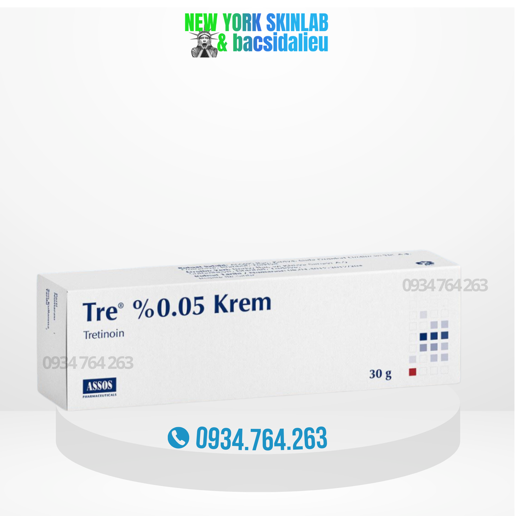 [Tạm hết] Assos Krem (30g) - Tretinoin 0.05% Assos Cream - tre ...