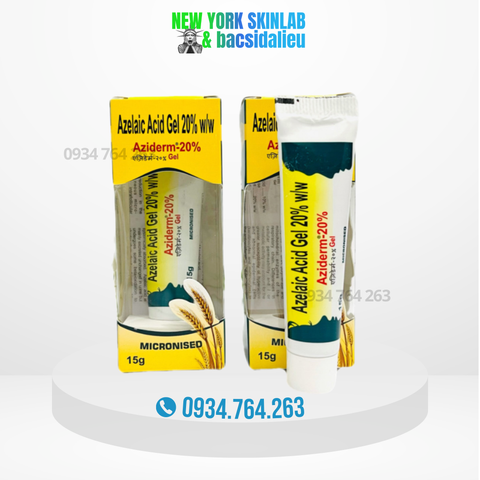 Ezanic gel (15g) azelaic acid gel 20% - trị thâm mụn, mờ thâm nhanh ...