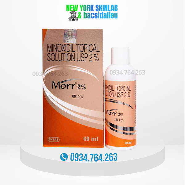 [Mọc tóc NỮ] Thuốc mọc tóc MORR 2% (60ml) minoxidil 2%, ngăn rụng tóc ...