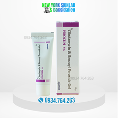 Peroclin gel (15g) 5% benzoyl peroxide & 1% clindamycin kháng sinh ...