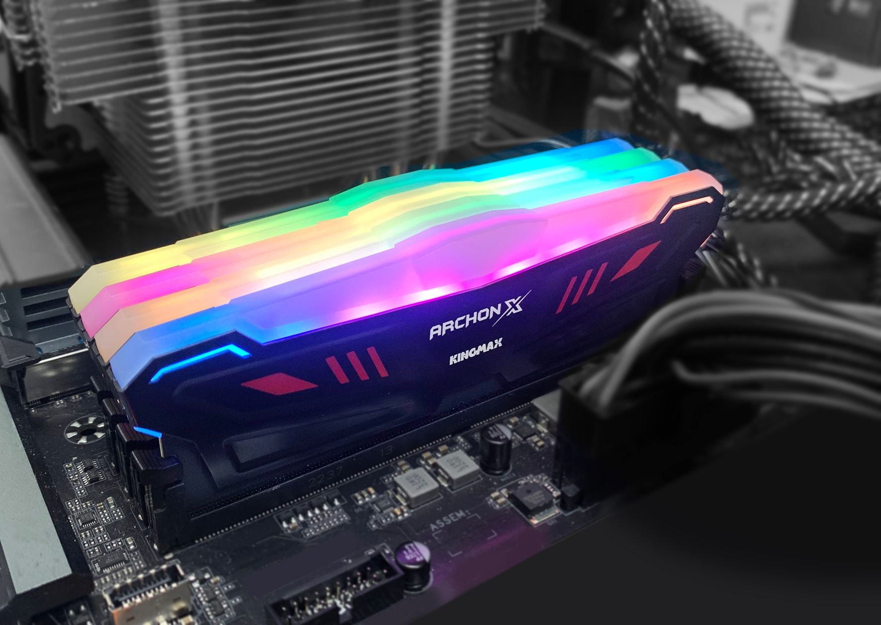 Bộ nhớ máy vi tính Kingmax 32GB DDR4-3200 BLADE X – Nhà phân phối Viễn Sơn