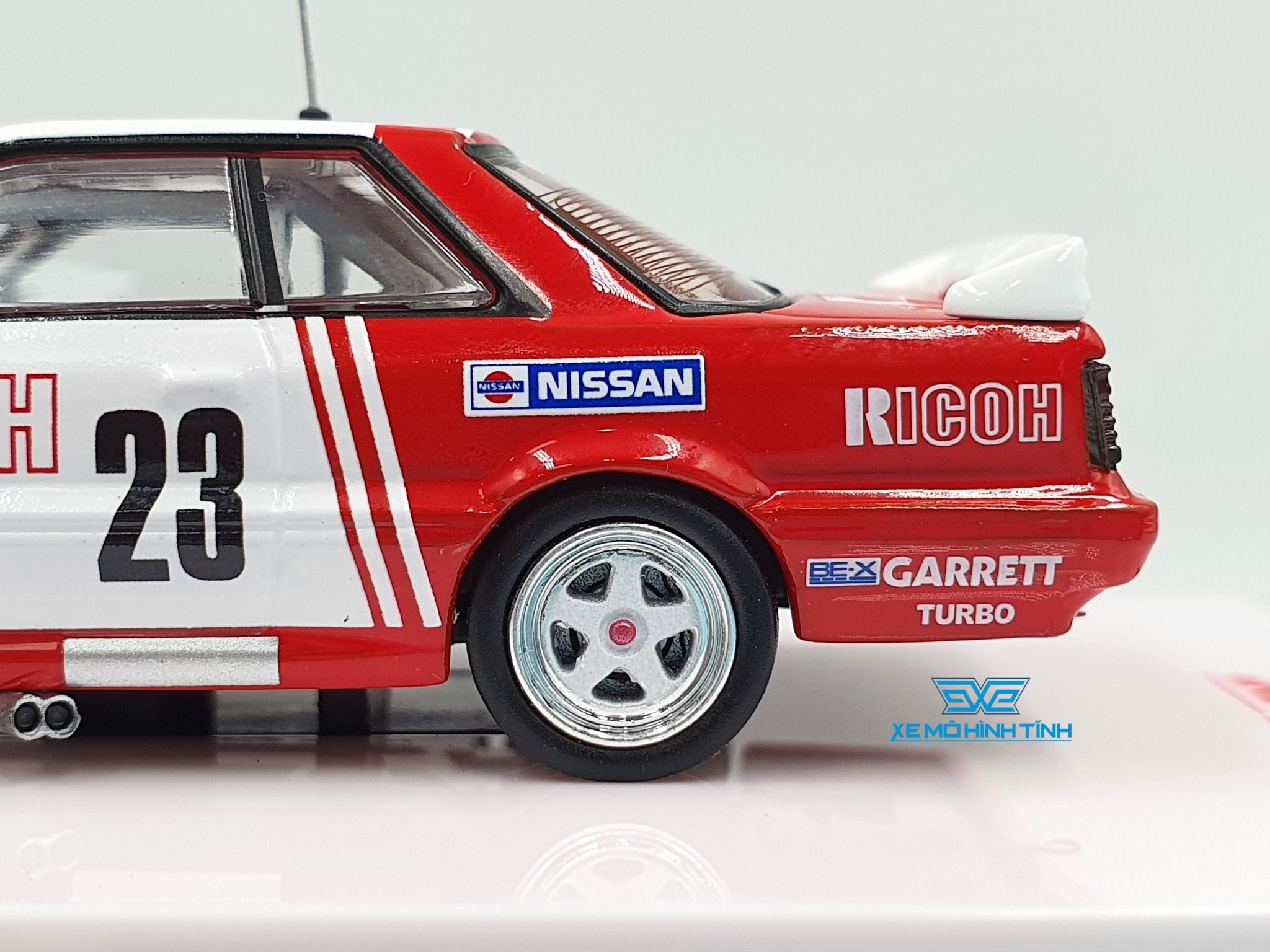 Xe Mô Hình Nissan Skyline GTS-R (R31) #23 "RICOH" JTC 1988 1:64 INNO M ...