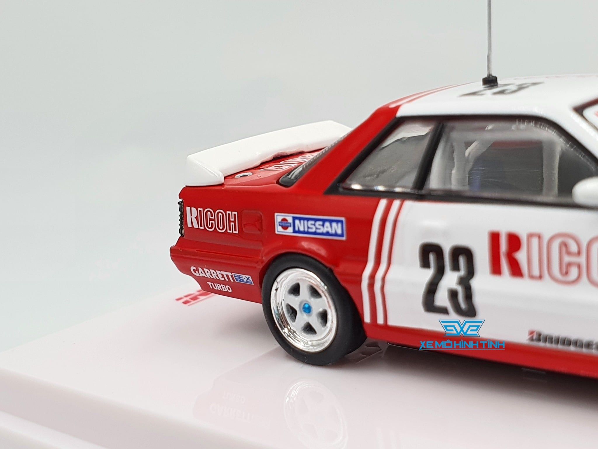 Xe Mô Hình Nissan Skyline GTS-R (R31) #23 "RICOH" JTC 1988 1:64 INNO M ...