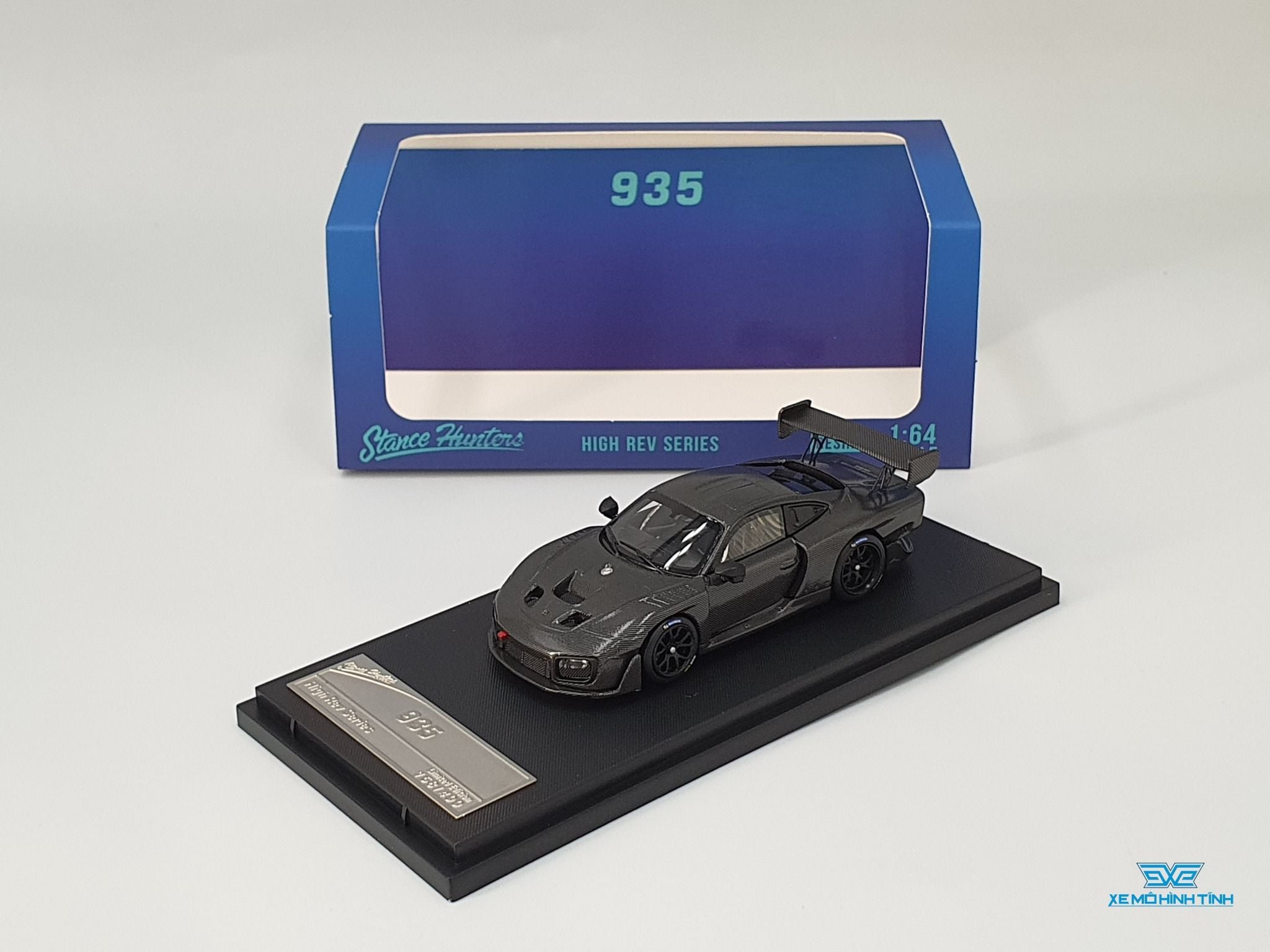 Xe Mô Hình Porsche 935 1:64 Stance Hunters (Xám Carbon) – Shop Xe Mô ...