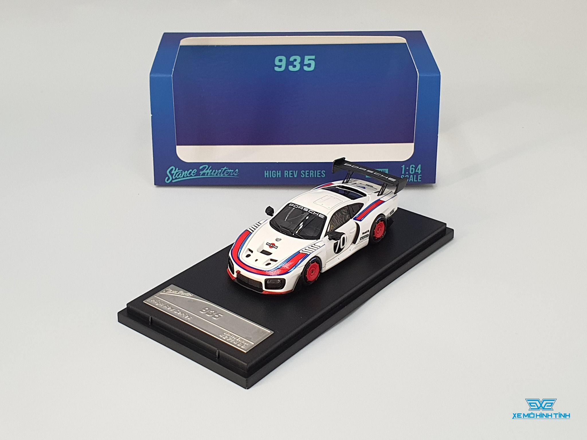 Xe Mô Hình Porsche 935 1:64 Stance Hunters (Trắng) – Shop Xe Mô Hình Tĩnh