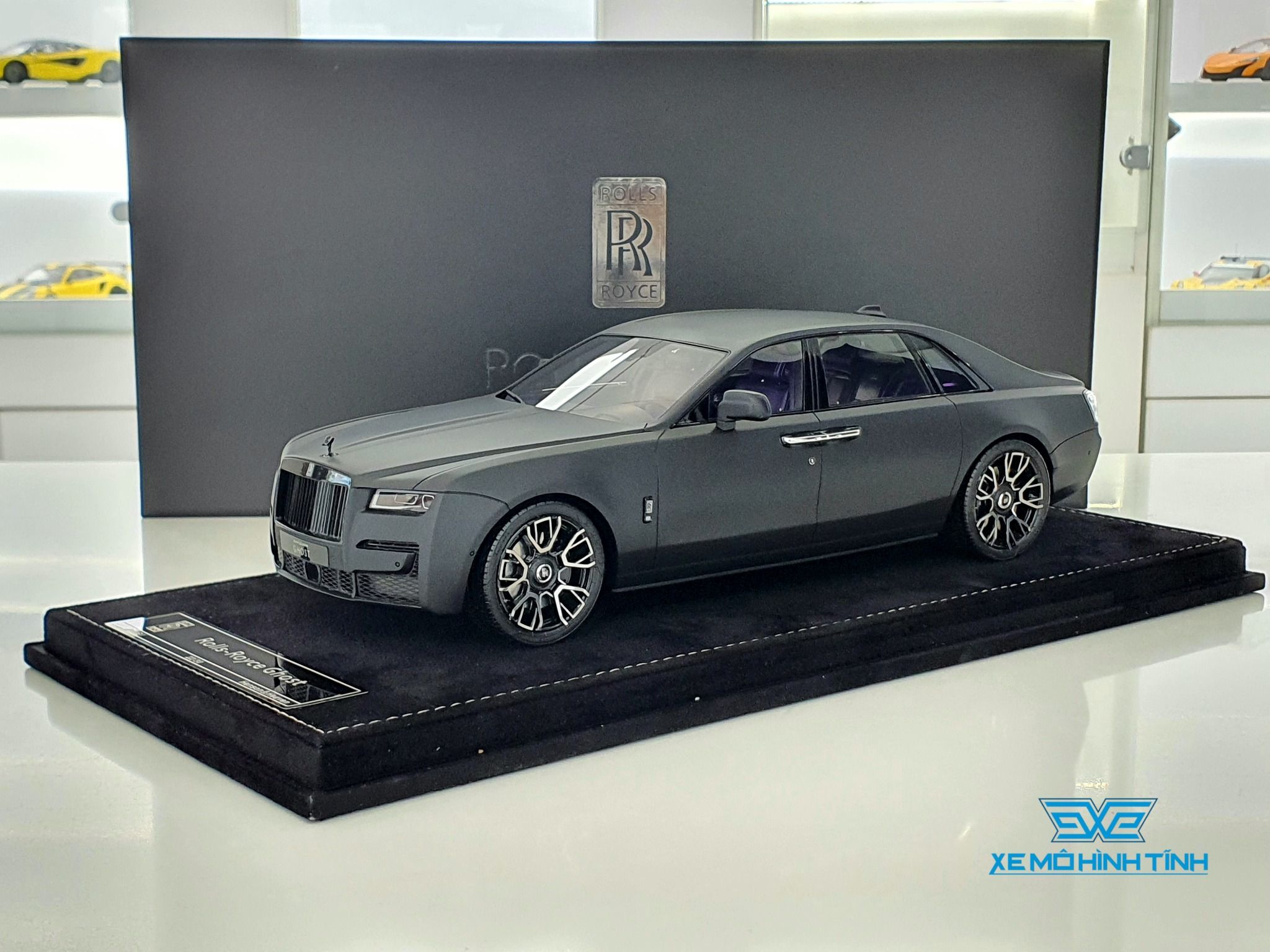 Xe Mô Hình Rolls Royce Ghost 1:18 HH Model ( Đen Nhám ) – Shop Xe Mô ...
