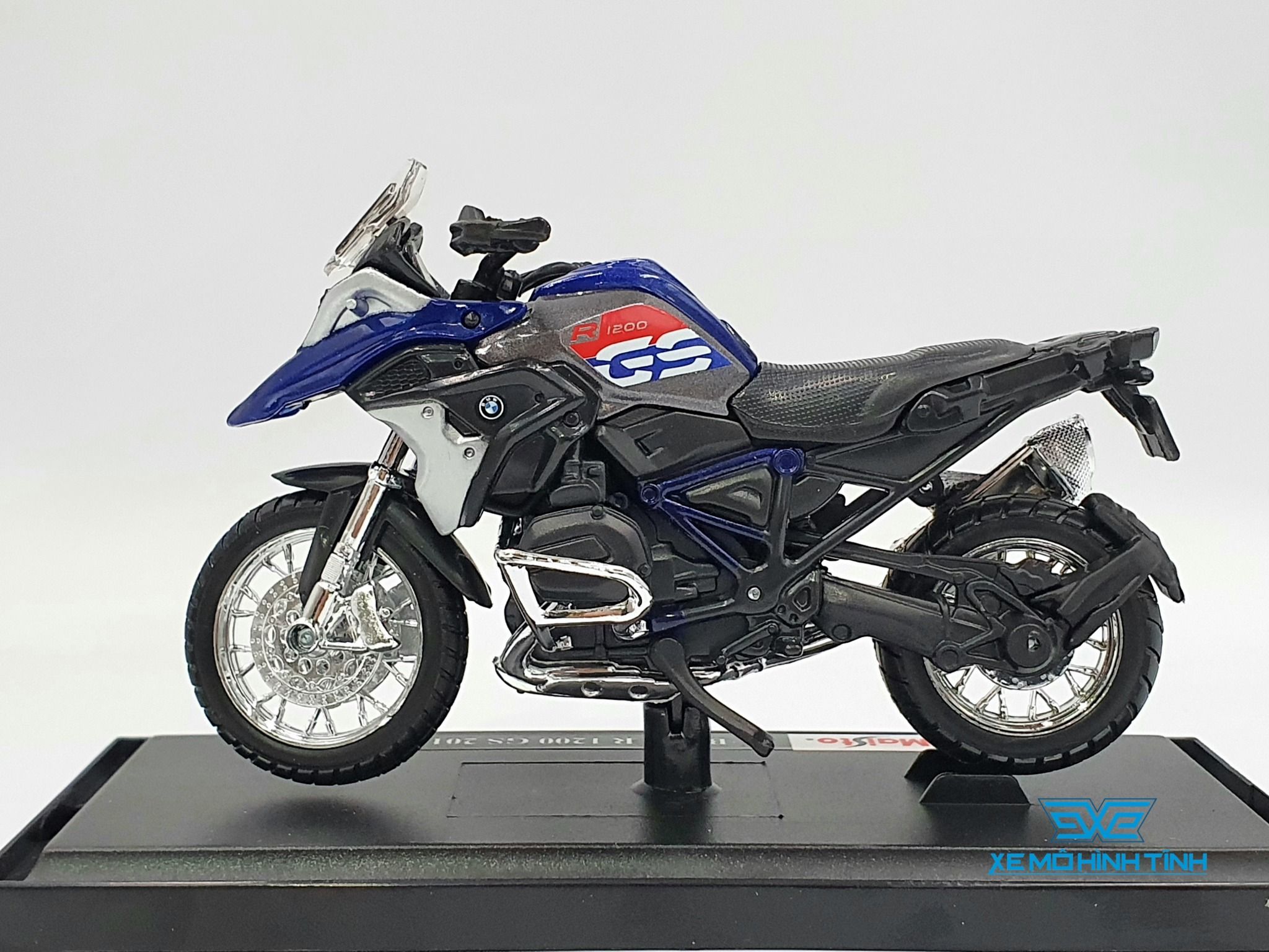 BMW R1200GS 1:18 Maisto (Xanh Dương) – Shop Xe Mô Hình Tĩnh