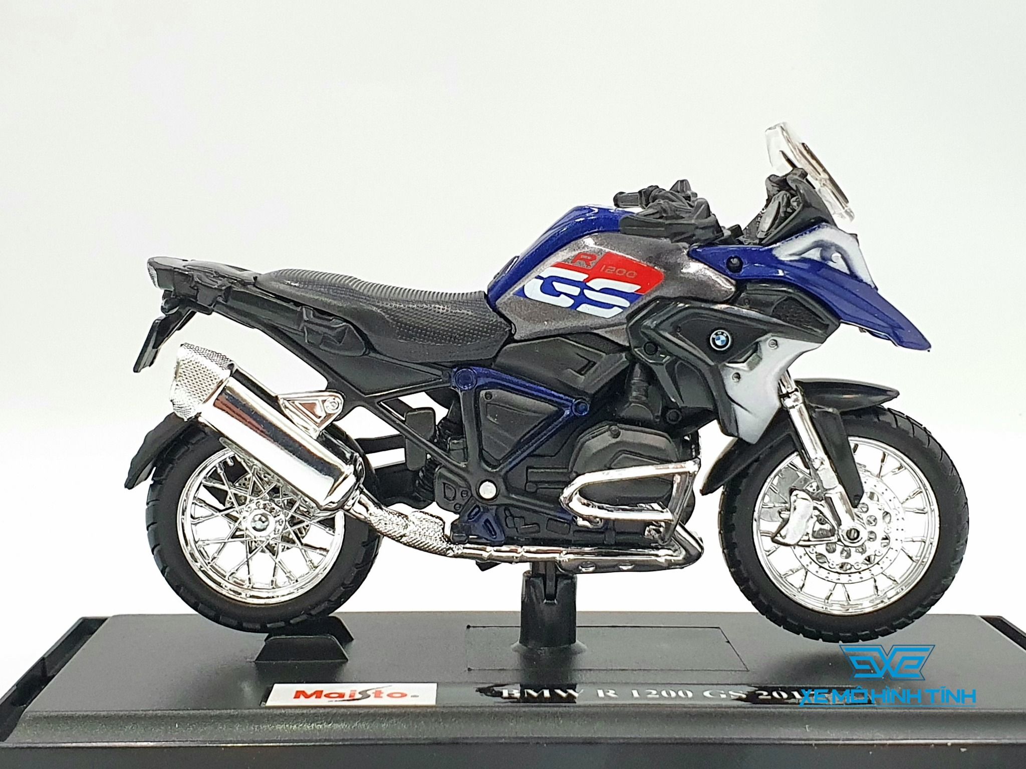 BMW R1200GS 1:18 Maisto (Xanh Dương) – Shop Xe Mô Hình Tĩnh