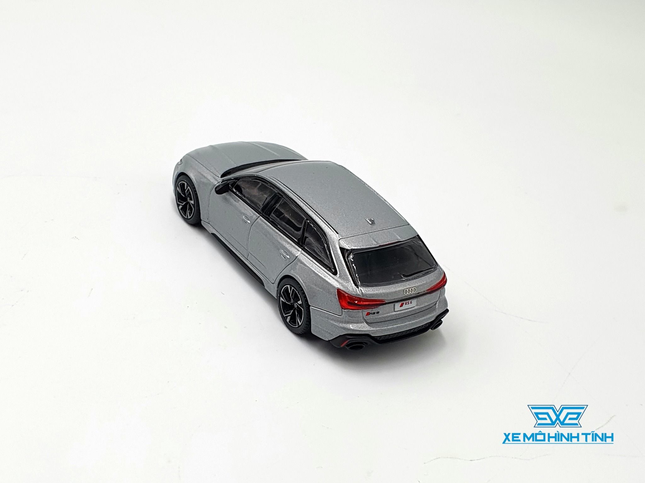 Xe Mô Hình Audi RS 6 Avant Carbon Black Edition Florett Silver LHD 1:6 ...