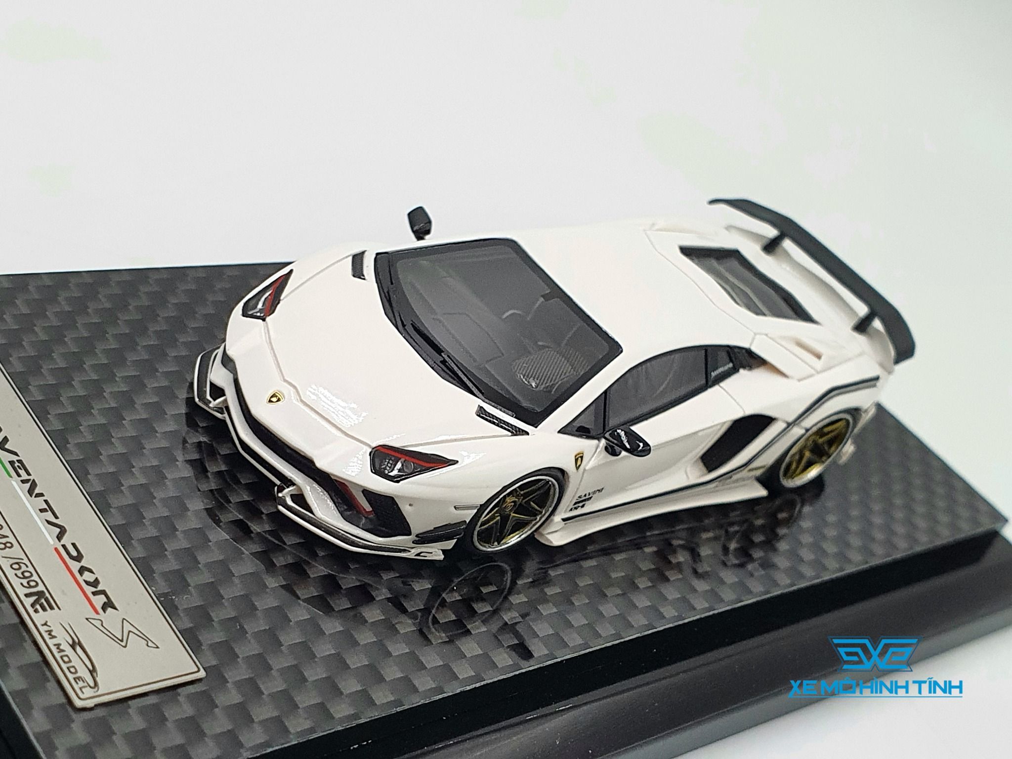 Xe Mô Hình Rowen Lamborghini Aventador S 1:64 YM Model ( Trắng ) – Shop ...
