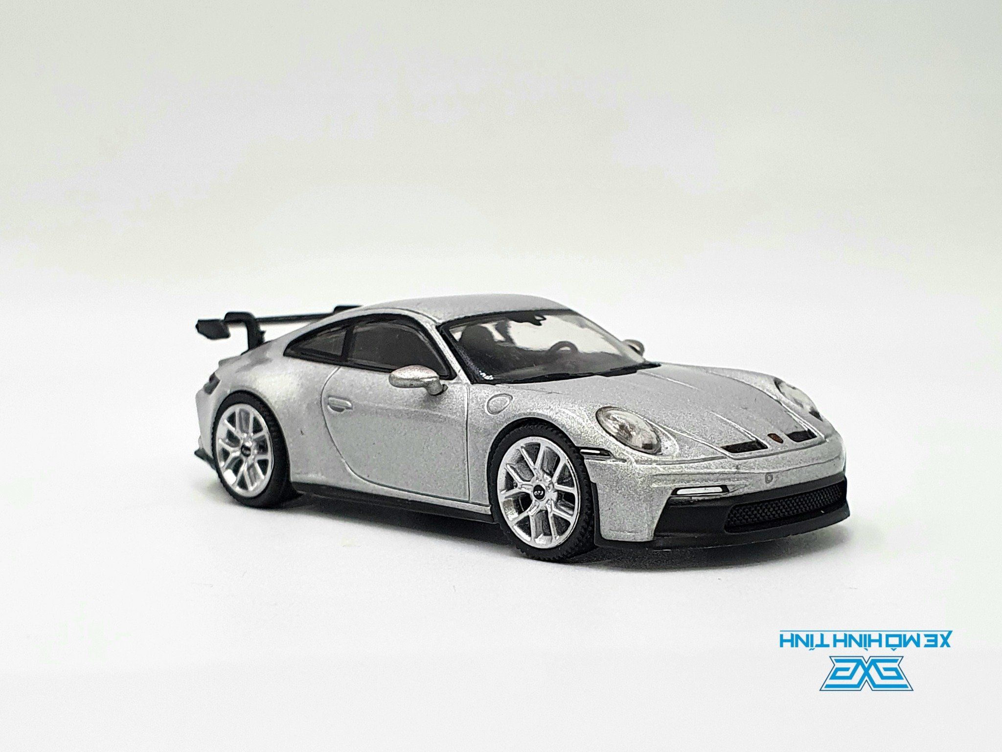 Xe Mô Hình Porsche 911 (922) GT3 GT Silver Metallic LHD 1:64 MiniGT ...