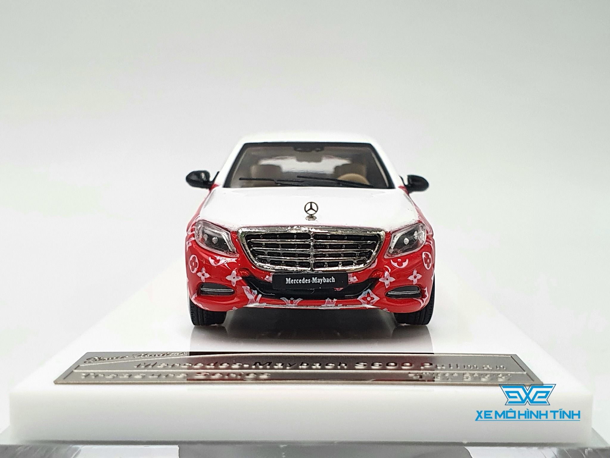 Xe Mô Hình Mercedes - Maybach S600 Pullman 1:64 Stance Hunters ( Trắng ...