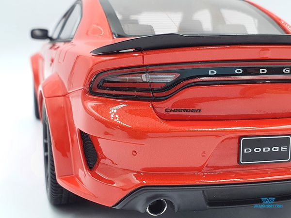 Xe Mô Hình Dodge Charger SRT Hellcat Red Eye in Go Mango Limited Edito ...