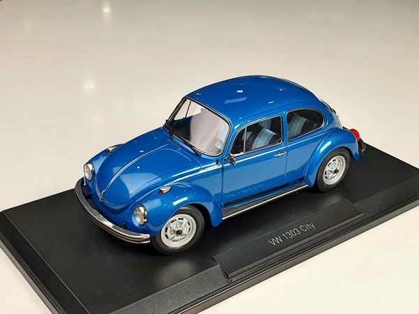 Xe mô hình VW 1303 City 1973 1:18 Norev (Blue) – Shop Xe Mô Hình Tĩnh