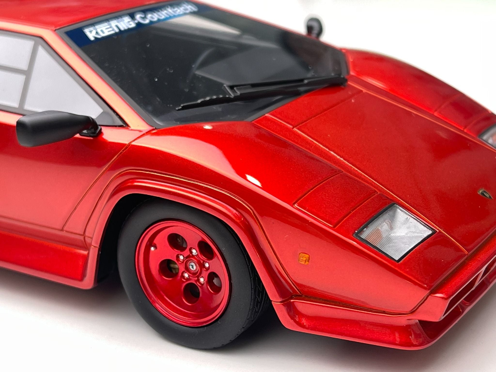 Xe Mô Hình Lamborghini Koenig-Specials Countach Turbo Red 1:18 Gtspiri ...