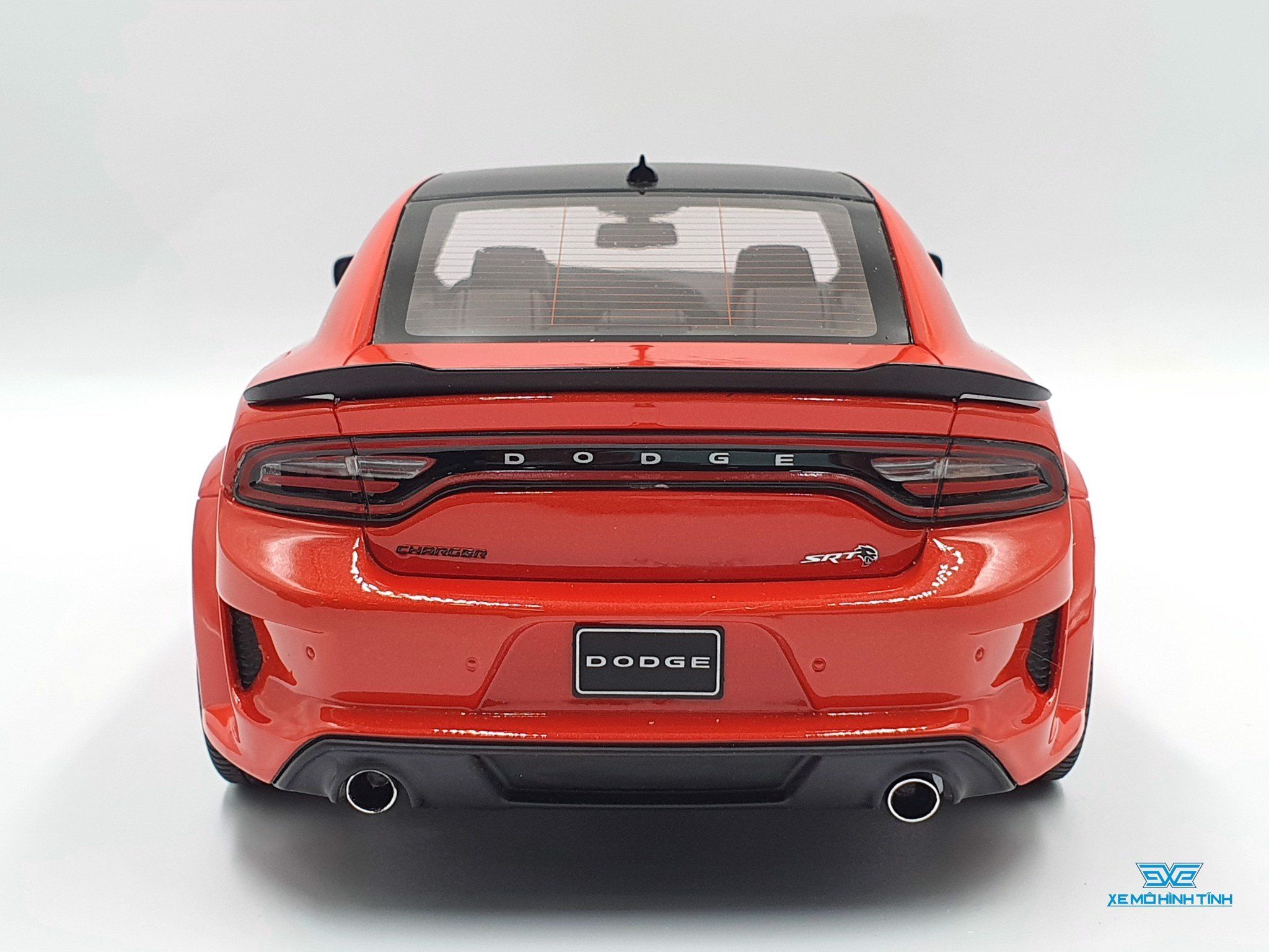 Xe Mô Hình Dodge Charger SRT Hellcat Red Eye in Go Mango Limited Edito ...