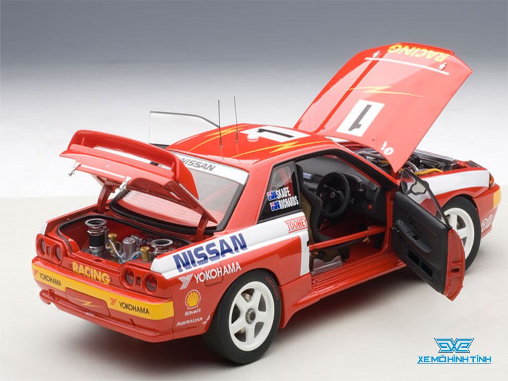 Xe Mô Hình Nissan Skyline GT-R (R32) Autraslian Bathurst WINNER 1992 ...