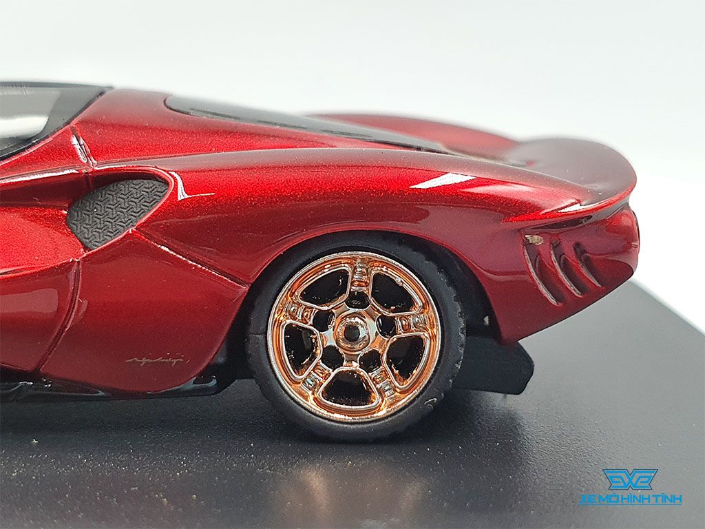 Xe Mô Hình DeTomaso P72 Soul Red Limited 1000 pcs 1:64 Peako64 (Đỏ ...