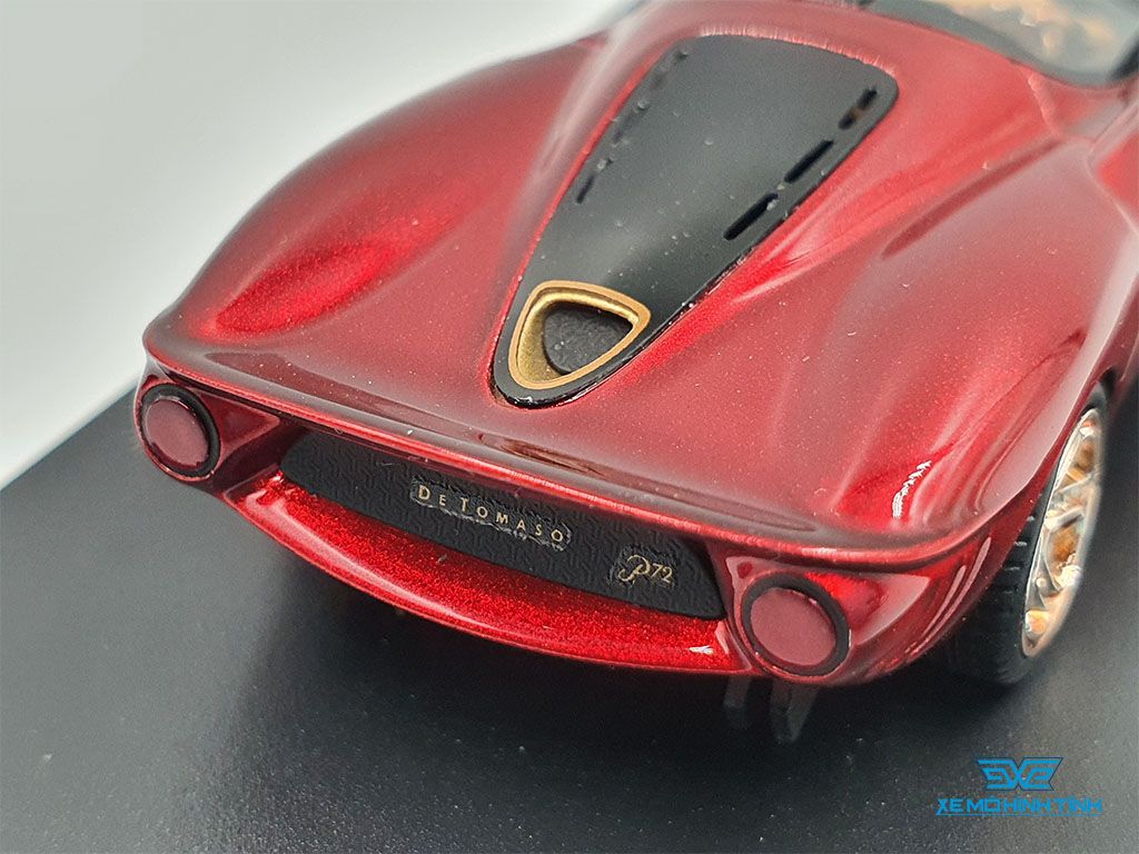Xe Mô Hình DeTomaso P72 Soul Red Limited 1000 pcs 1:64 Peako64 (Đỏ ...