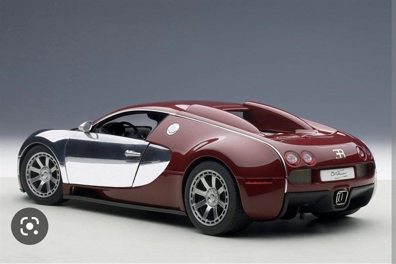Xe Mô Hình 1:18 Bugatti Veyron L'Edition Centenaire (Italian Red/Achil – Shop Xe Mô Hình Tĩnh
