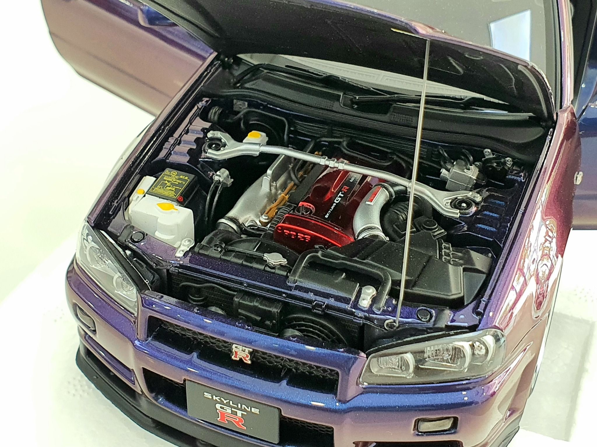 Xe Mô Hình Nissan Skyline GT-R ( R34 ) V-SPEC II 1:18 AUTOart ( Tím ...