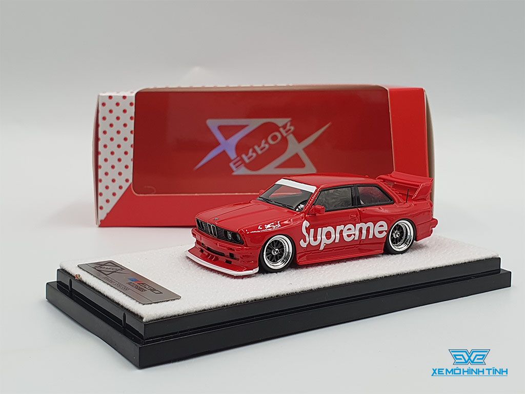 Xe Mô Hình BMW M3 " E30 " ZwingFils " Supreme in Red limited to 399 1 ...