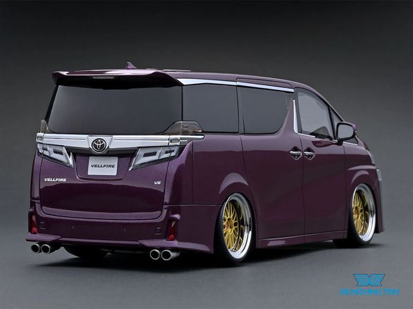 Xe Mô Hình Toyota Vellfire (H30W) ZG 1:18 Ignition Model ( Purple ...
