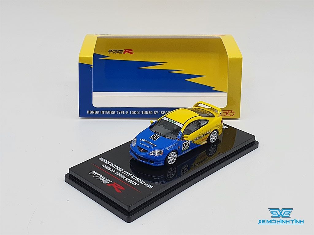 Xe Mô Hình Honda Integra Type-R DC5 Tuned By "Spoon Sports" 1:64 Inno ...