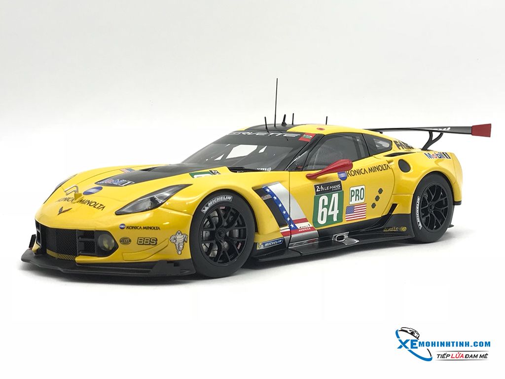 Chevrolet Corvette C7.R Le Mans 24 Hrs 2016 #64 Autoart 1:18 (Vàng ...