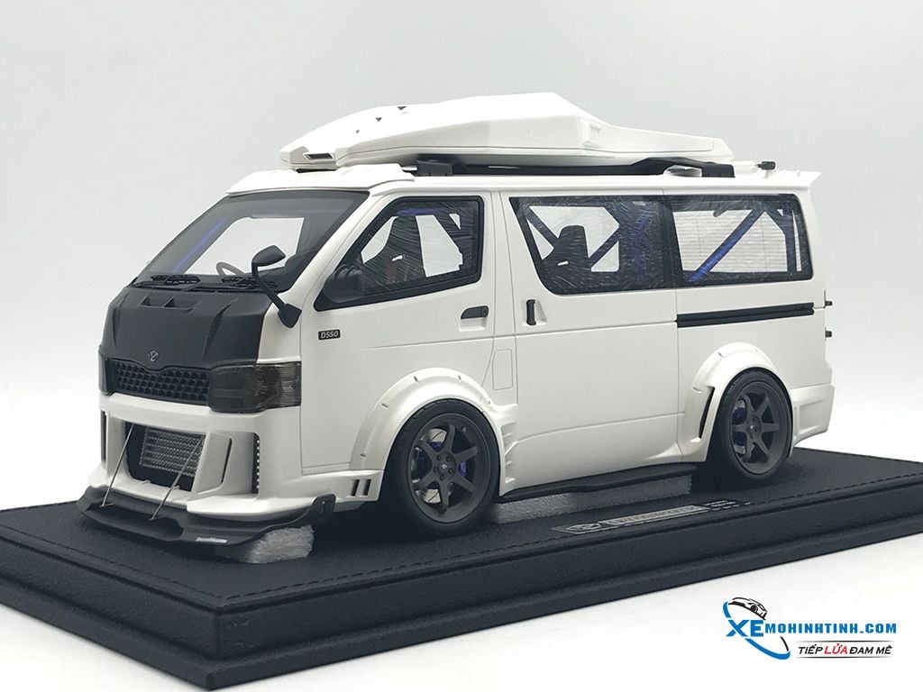 Toyota Hiace D550 Wide Body Concept Dreamwalker 1:18 (Trắng) – Shop Xe ...