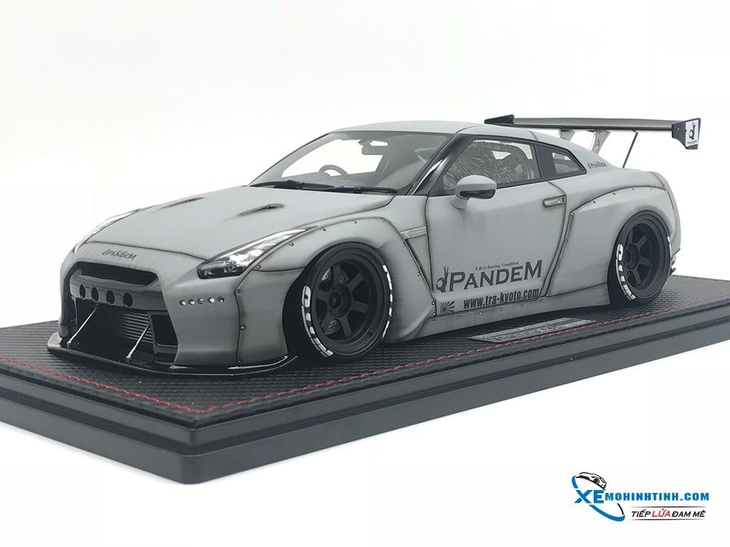 Xe Mô Hình Nissan Pandem R35 GT-R Ignition Model 1:18 ( Xám Hiệu Ứng ...