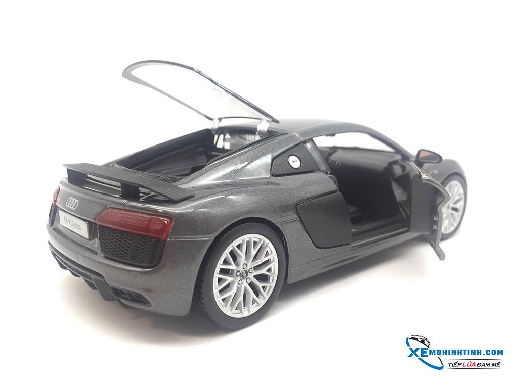 Xe Mô Hình Audi R8 V10 Plus 1:24 Maisto (Xám) – Shop Xe Mô Hình Tĩnh