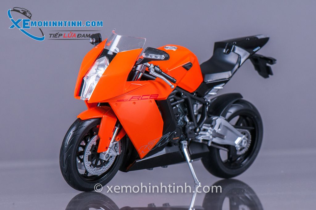 Xe Mô Hình Ktm 1190 Rc8 1:10 Welly (Cam) – Shop Xe Mô Hình Tĩnh