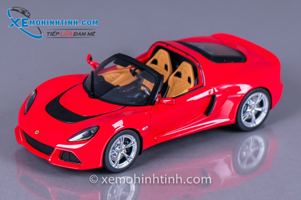 Xe Mô Hình Lotus Exiges Roadster 1:18 Gtspirit (Đỏ) – Shop Xe Mô Hình Tĩnh