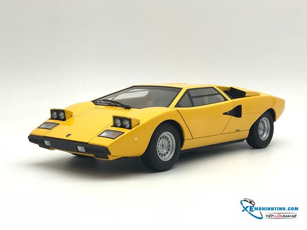 Lamborghini Countach LP400 Autoart 1:18 ( Vàng ) – Shop Xe Mô Hình Tĩnh