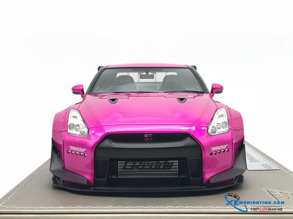 Nissan R35-GTR Rocket Bunny Make Up 1:18 (Hồng) – Shop Xe Mô Hình Tĩnh