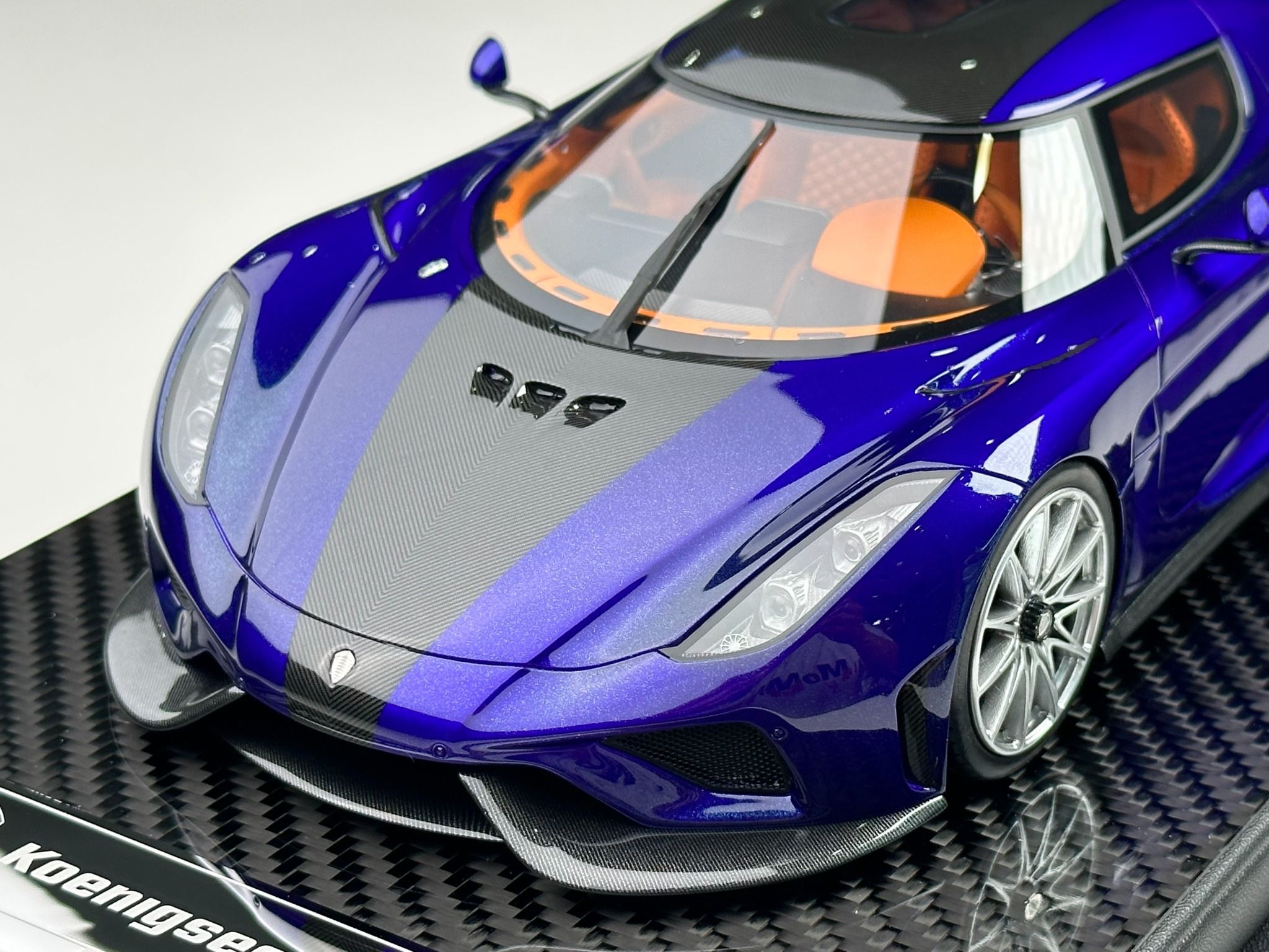 Xe mô hình Koenigsegg Regera 1:18 FrontiArt ( Purple Blue ) – Shop Xe ...