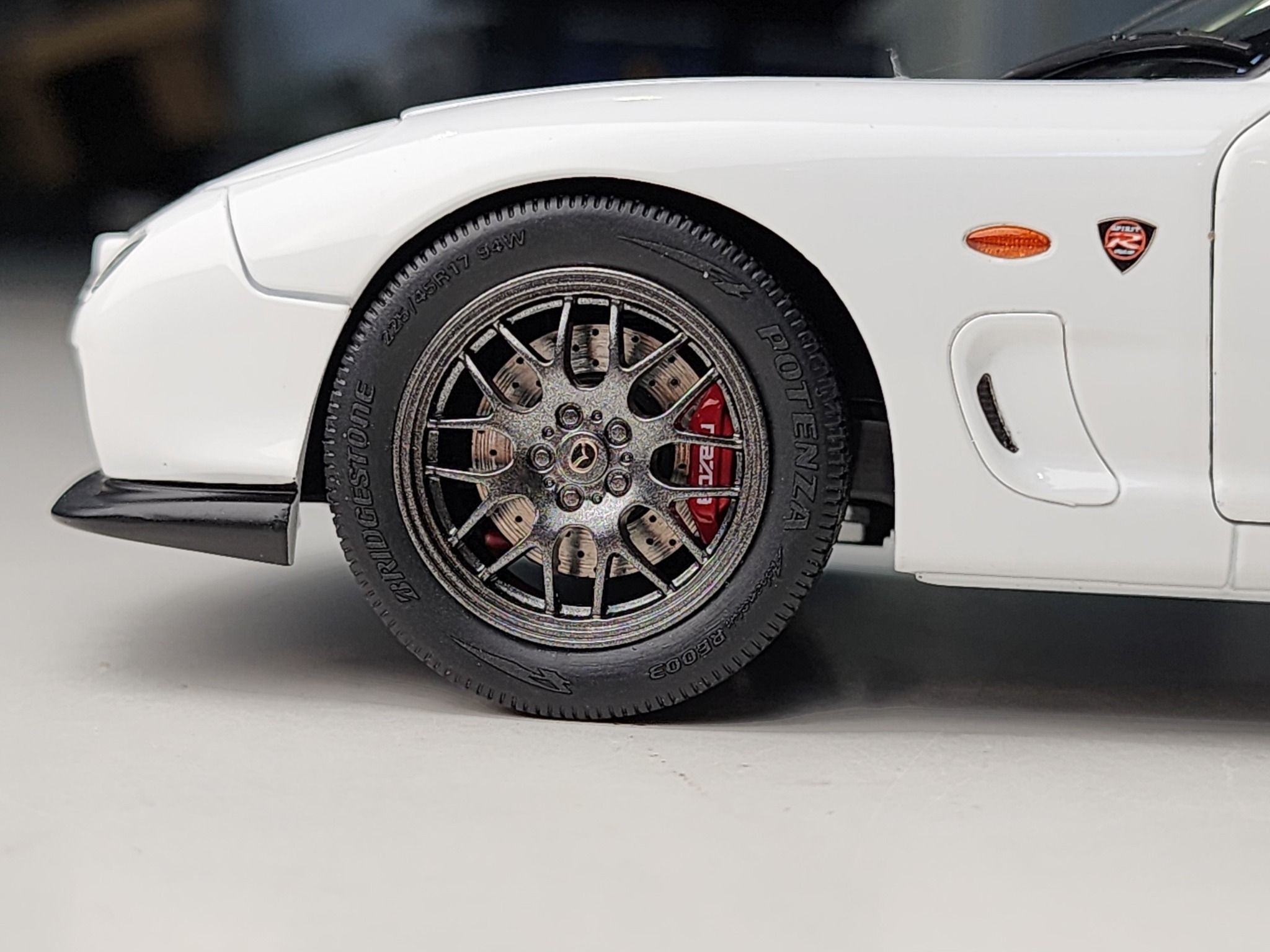 Xe Mô Hình Mazda RX7 Spirit R 1:18 Polar Master ( White ) – Shop Xe Mô ...