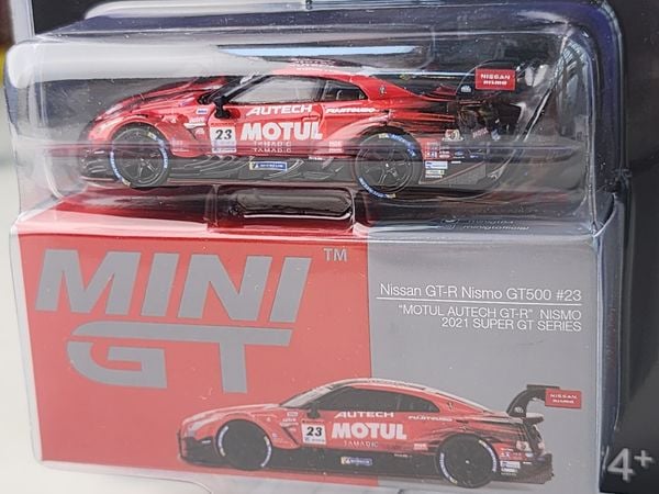 Xe Mô Hình Nissan R35 GT-R Nismo GT500 #23 2021 1:64 MiniGT ( Đỏ ...