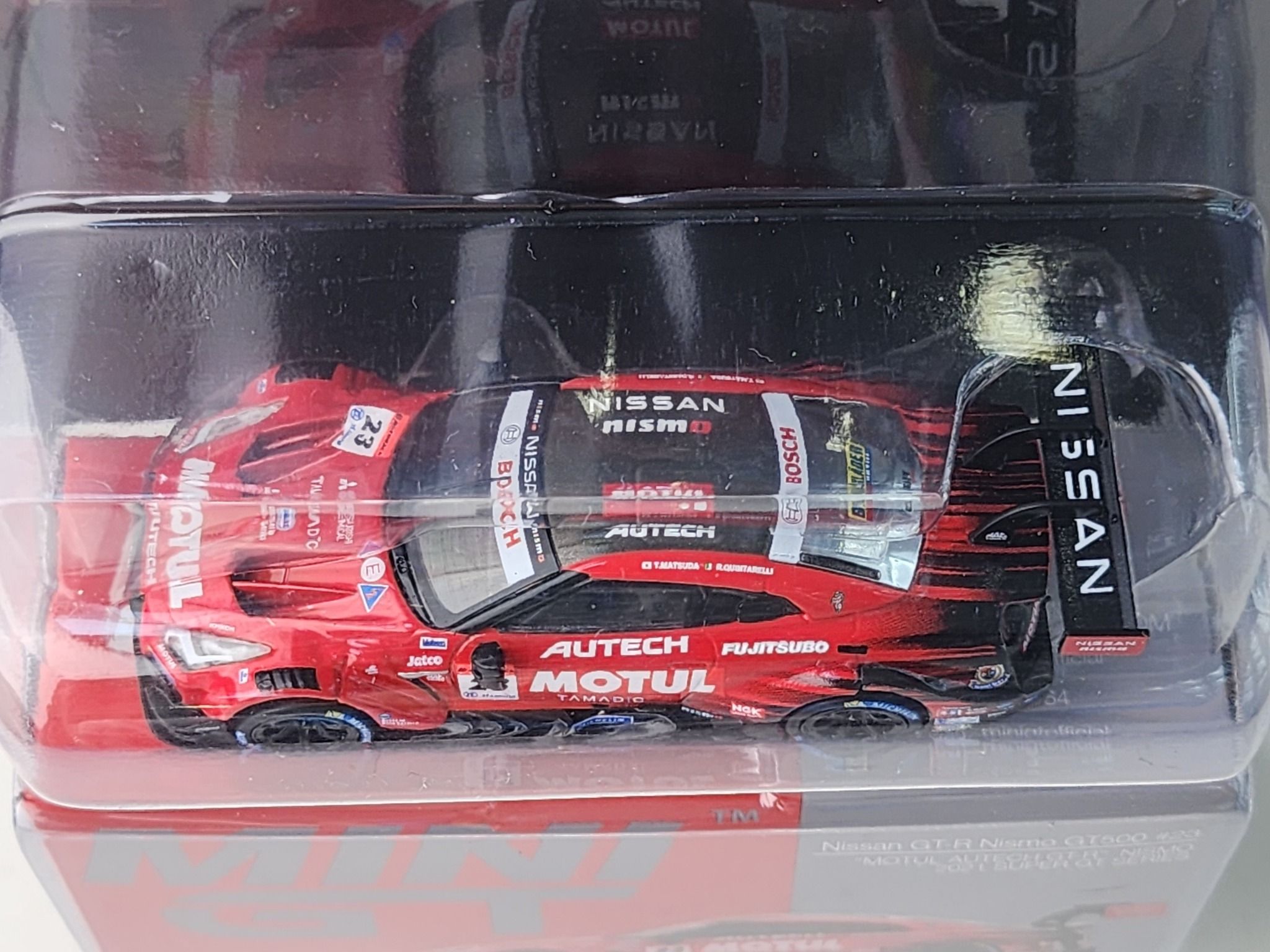 Xe Mô Hình Nissan R35 GT-R Nismo GT500 #23 2021 1:64 MiniGT ( Đỏ ...