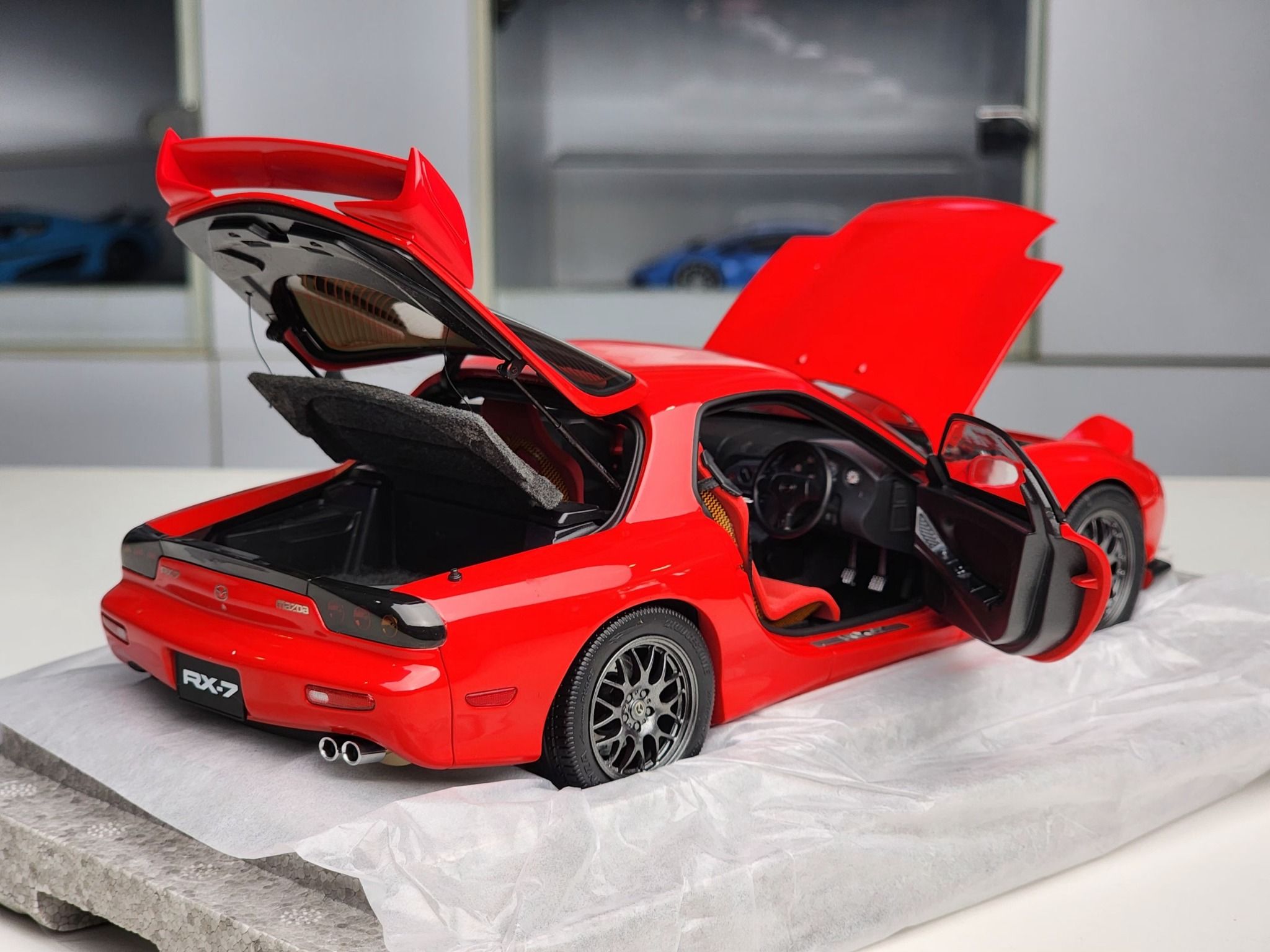 Xe Mô Hình Mazda RX7 Spirit R 1:18 Polar Master ( Red ) – Shop Xe Mô ...