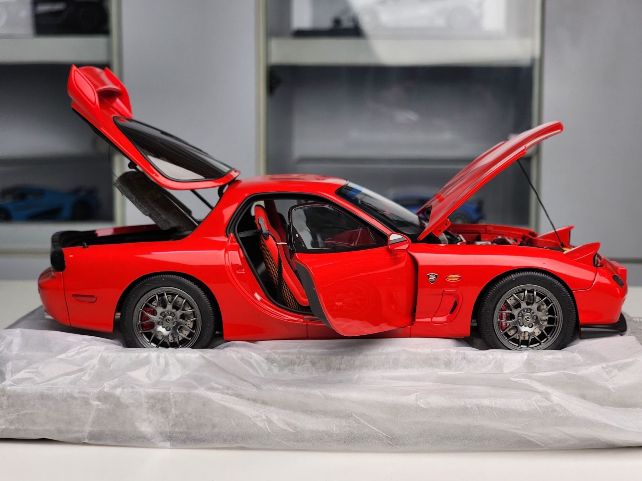 Xe Mô Hình Mazda RX7 Spirit R 1:18 Polar Master ( Red ) – Shop Xe Mô ...