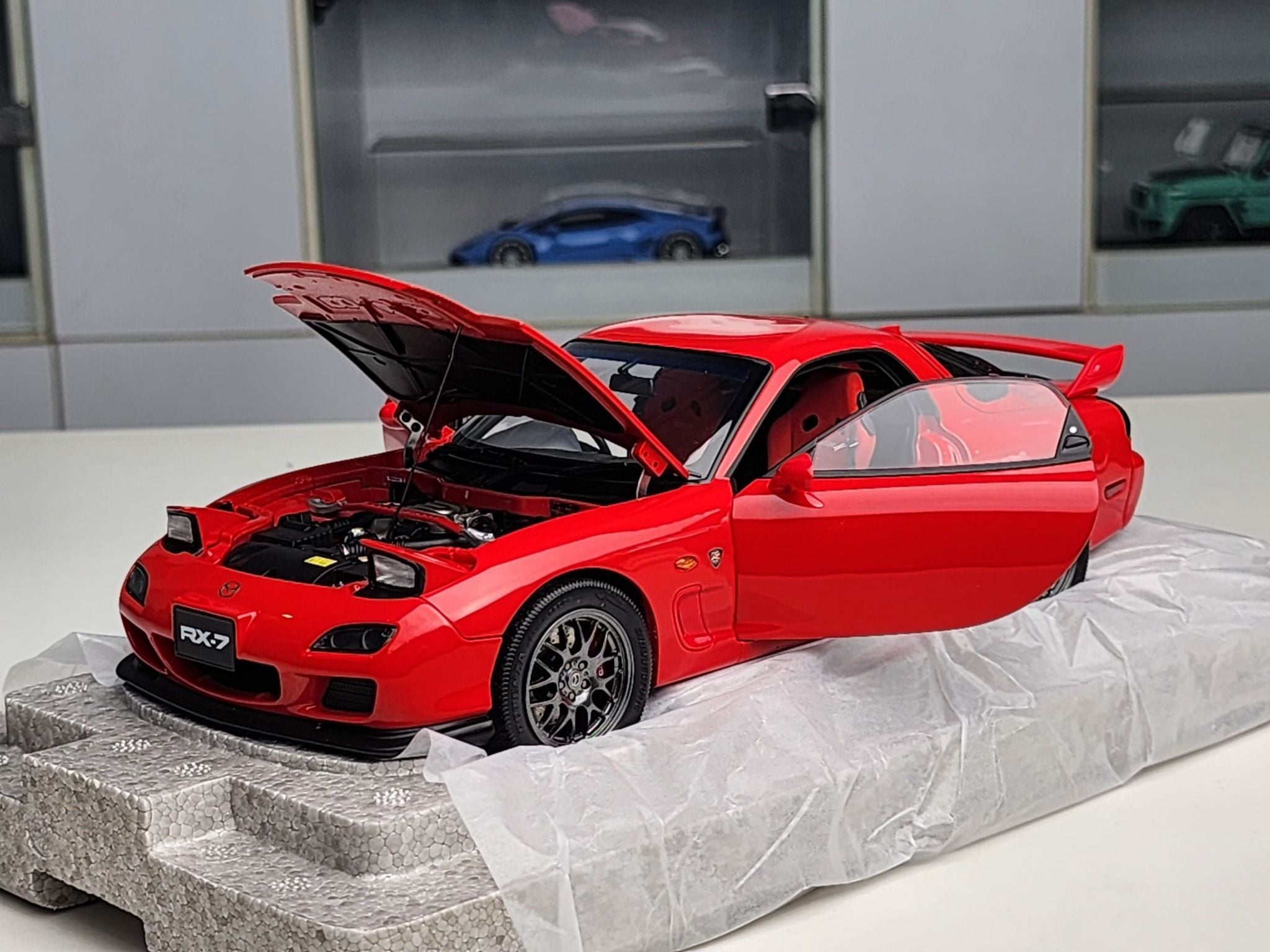 Xe Mô Hình Mazda RX7 Spirit R 1:18 Polar Master ( Red ) – Shop Xe Mô ...