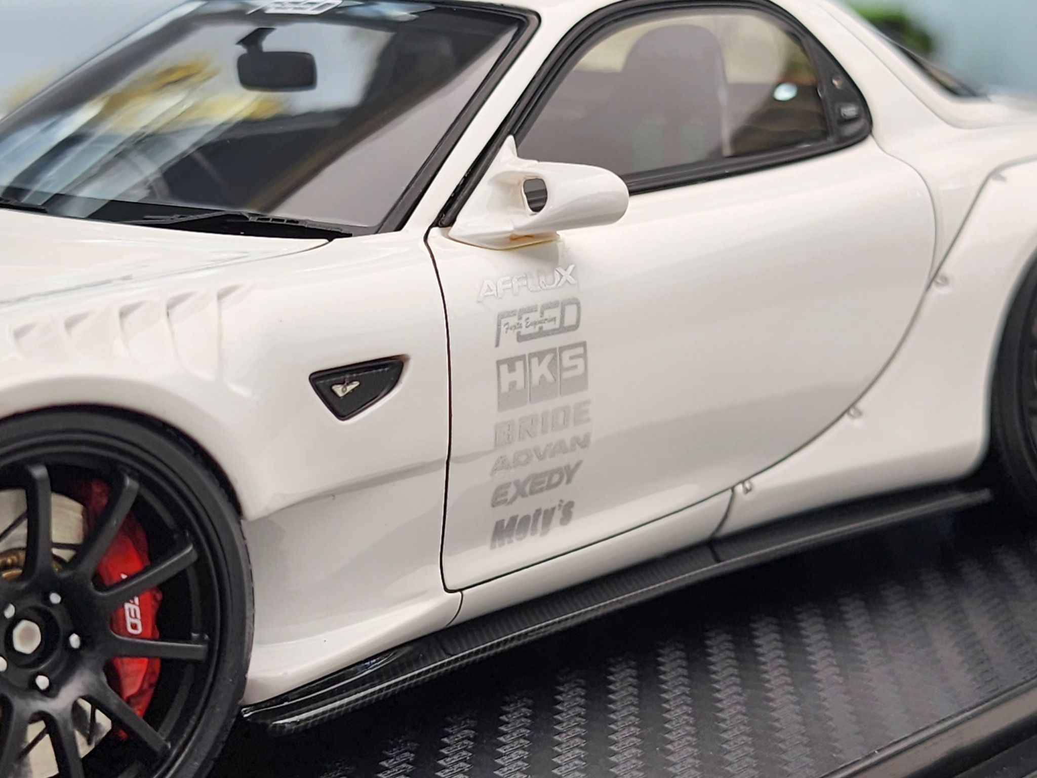 Xe Mô Hình Feed Afflux GT3 "FD3S" 1:18 Ignition ( White ) – Shop Xe Mô Hình Tĩnh